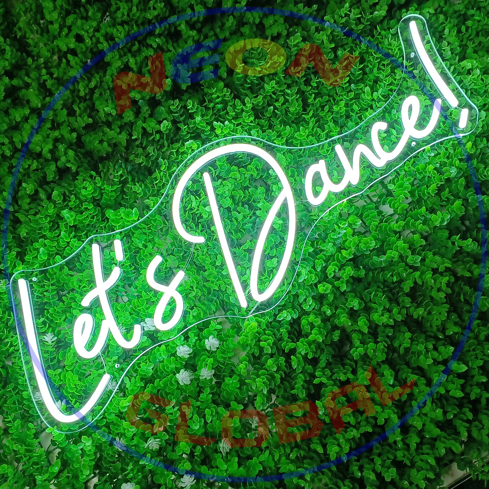 Let's Dance Neon Sign/ Party Garden Decor/ LED Art/ Home - Etsy