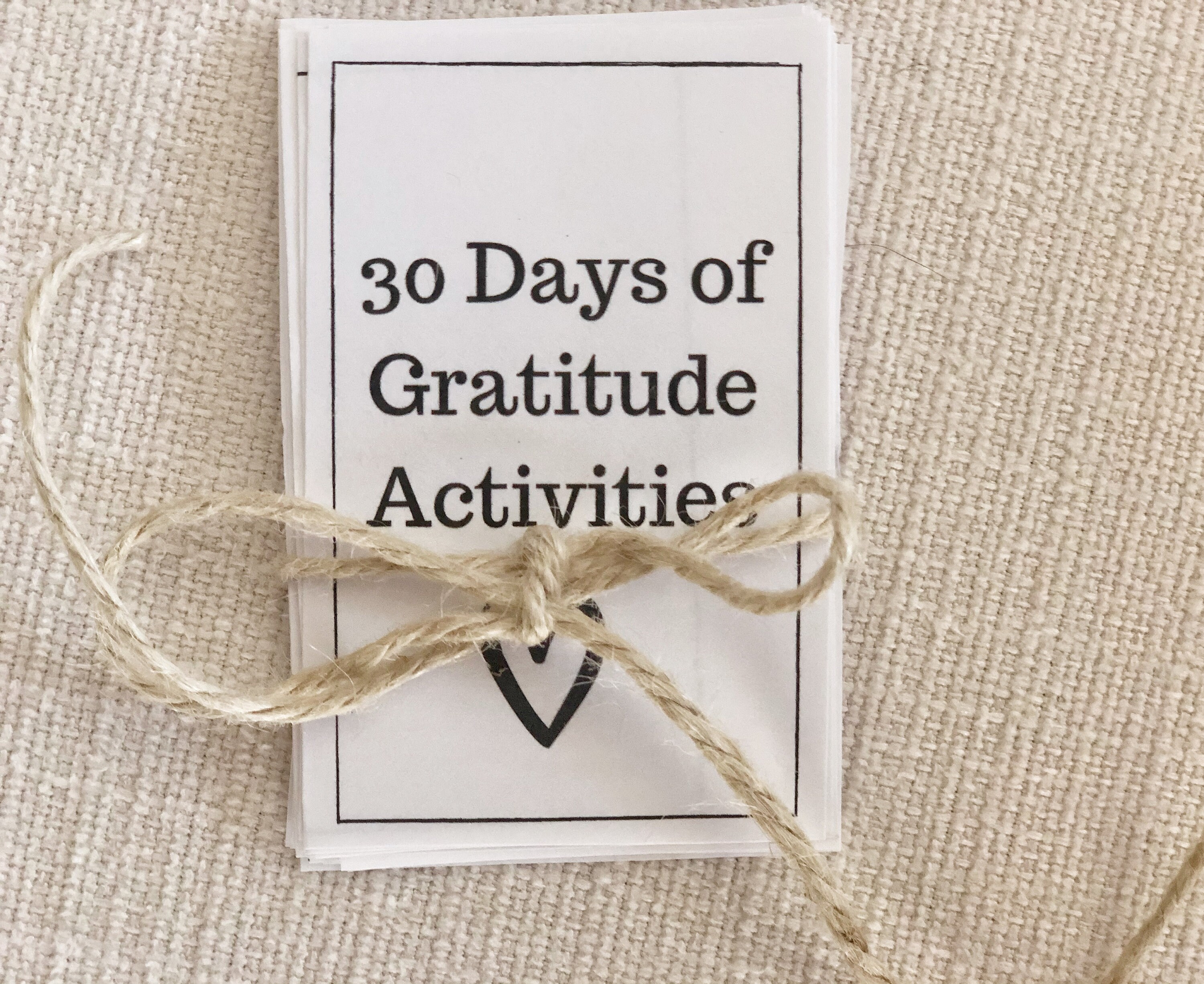 30 Days of Gratitude Cards - Etsy