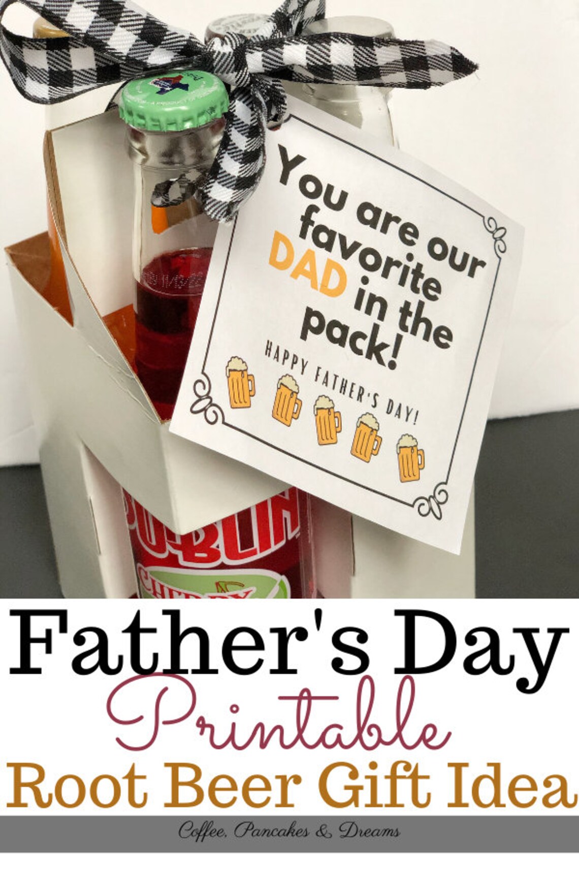 Father's Day Root Beer Gift Tags - Etsy