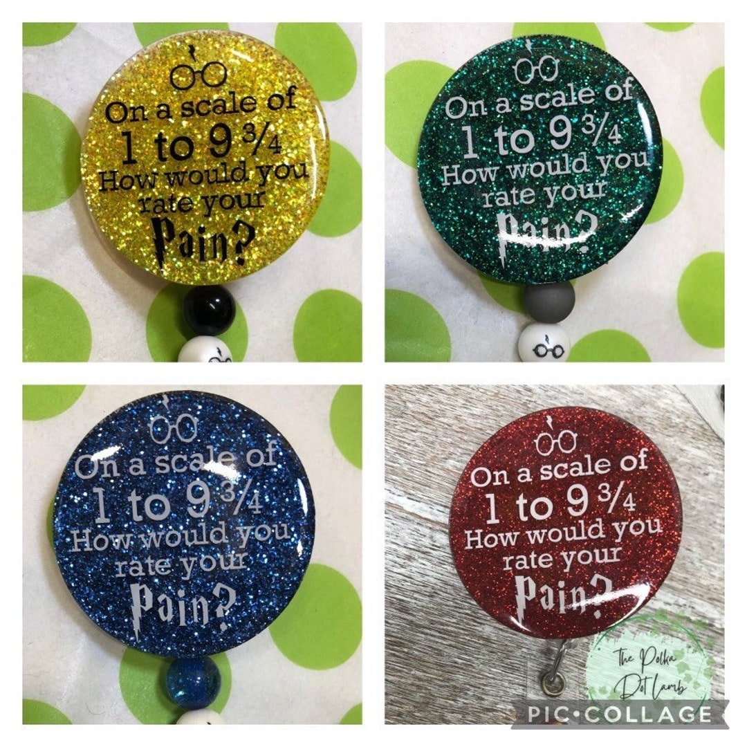 Pain Level Key Chain Choose Color by House Color Nurse - Etsy