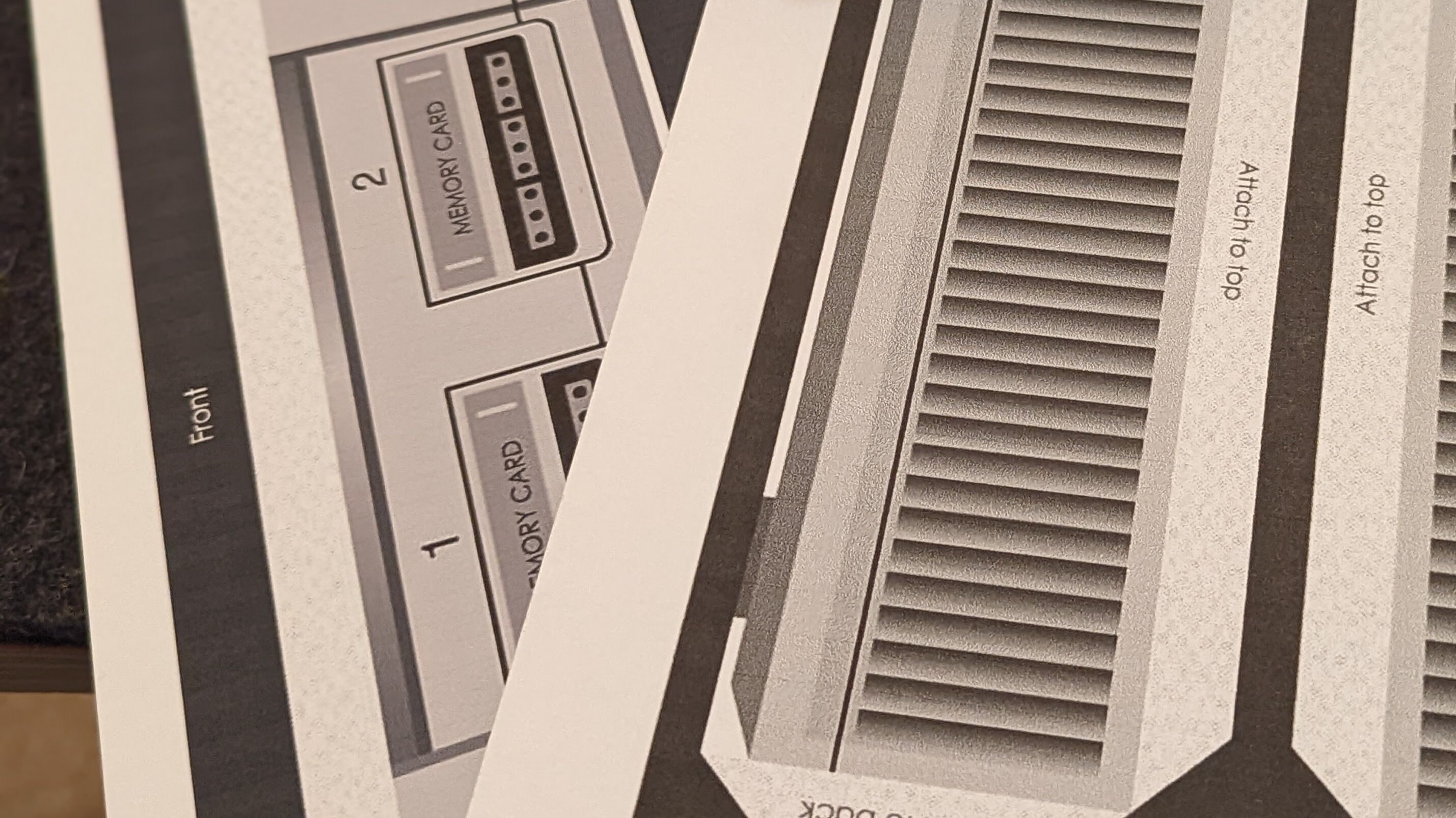 Papercraft Sony Playstation Dust Cover and Light Protector - Etsy