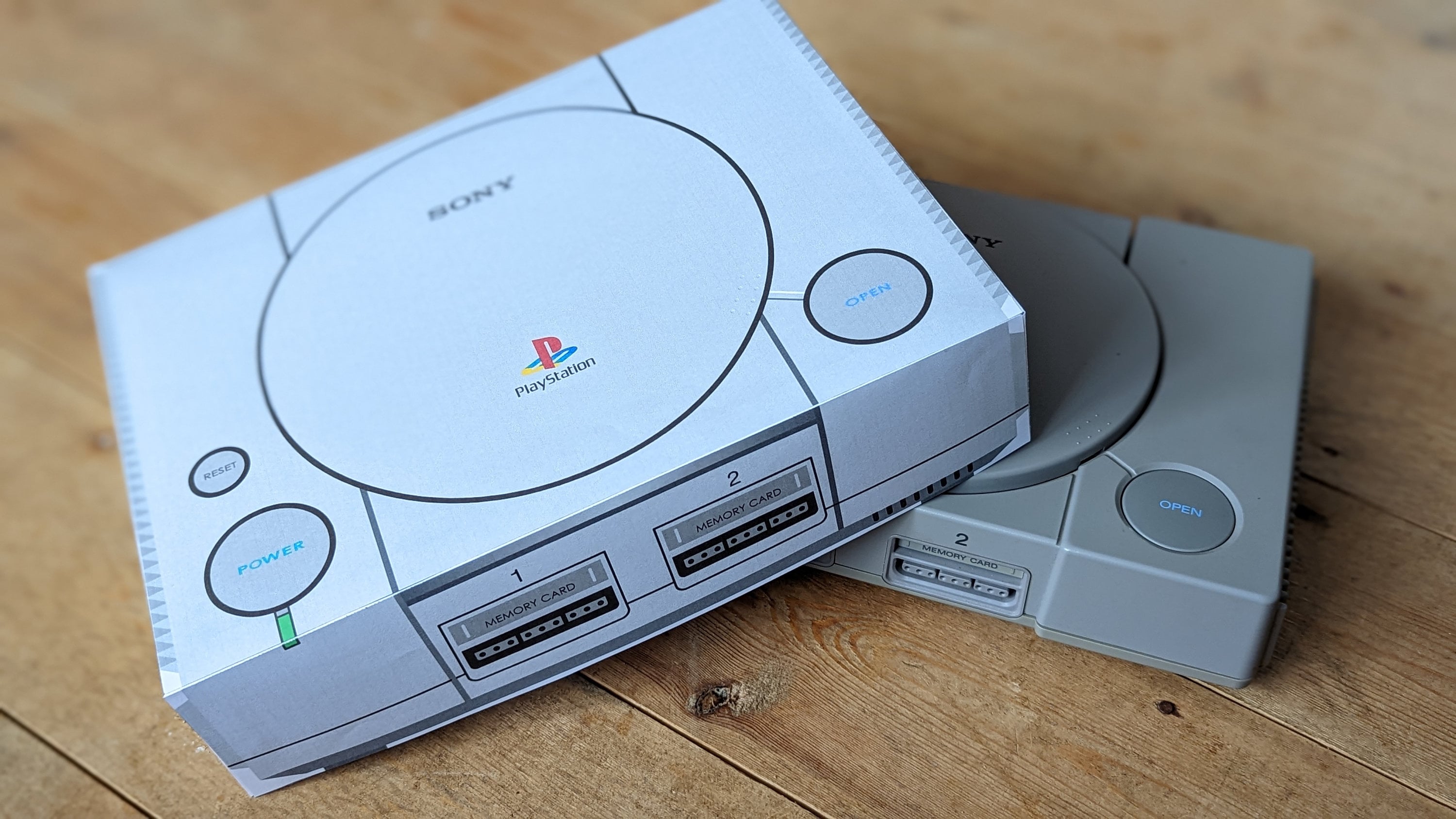 Papercraft Sony Playstation Dust Cover and Light Protector - Etsy