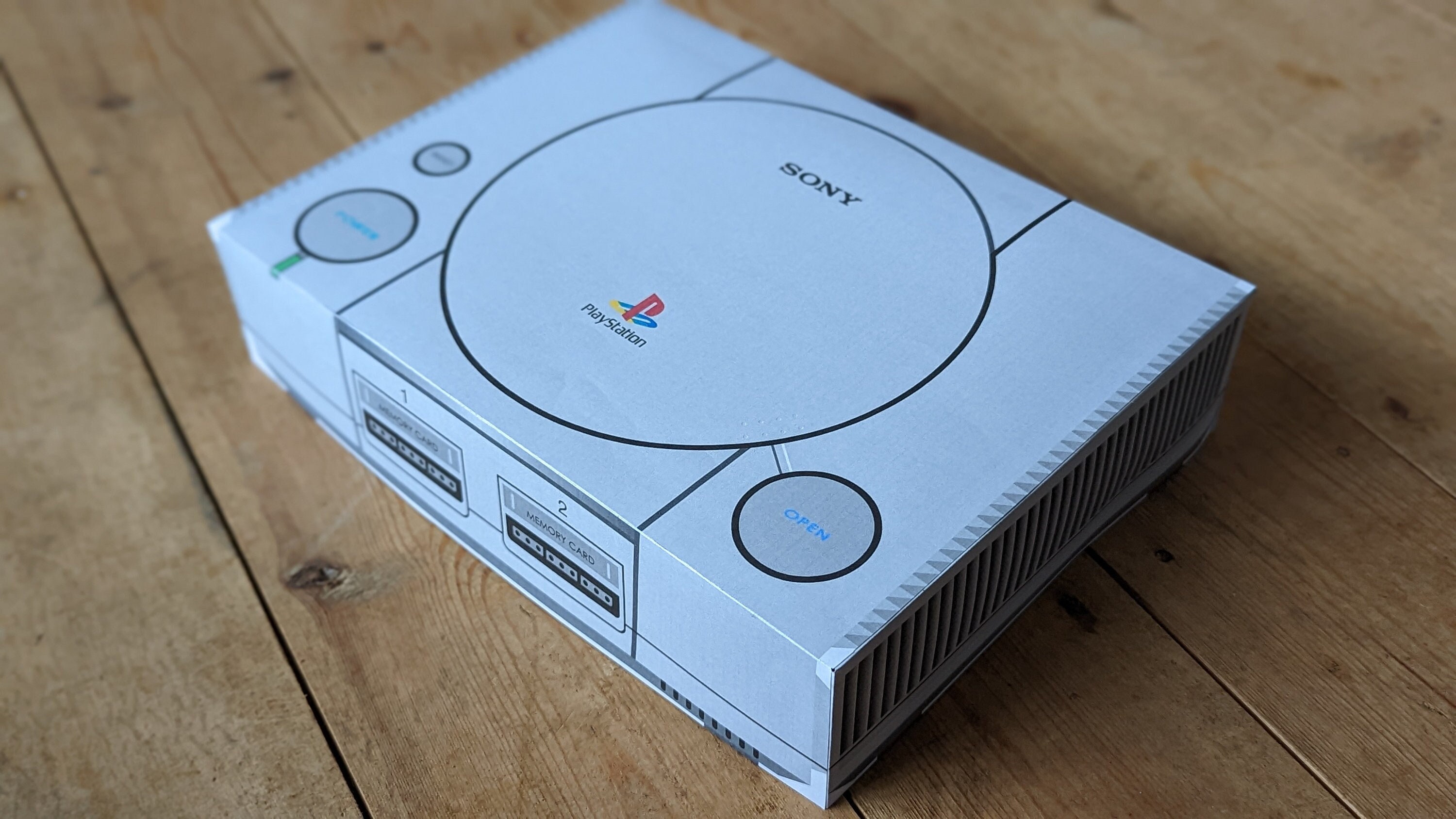 Papercraft Sony Playstation Dust Cover and Light Protector - Etsy