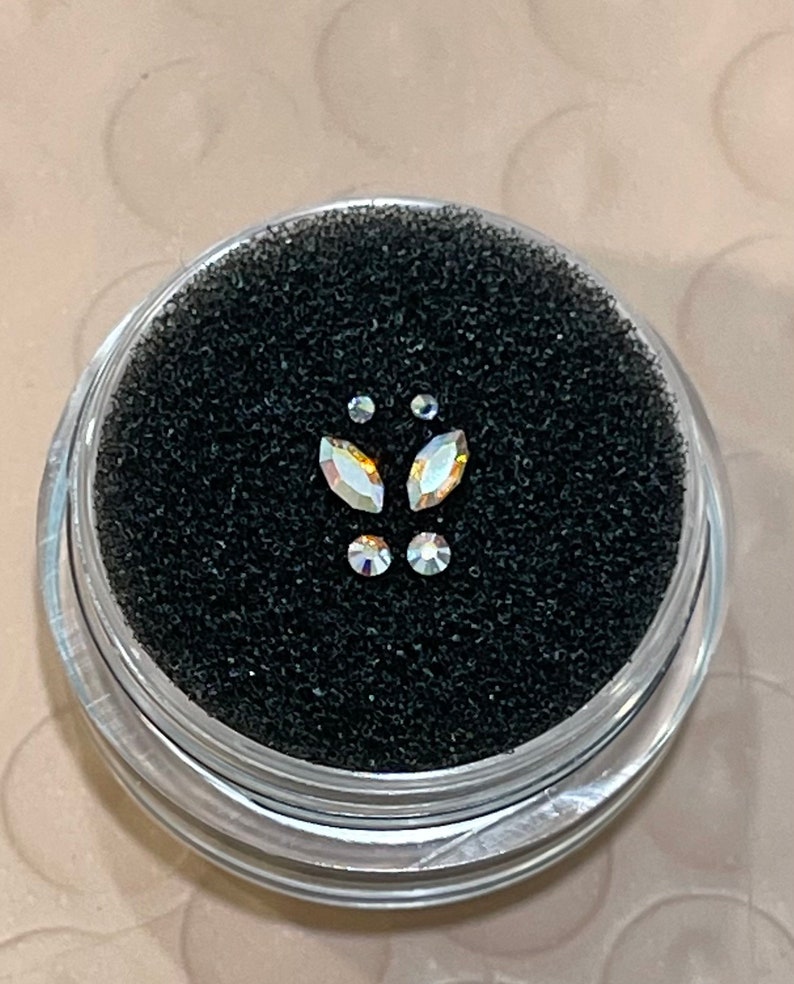 Butterfly Tooth Gems Swarovski | Etsy