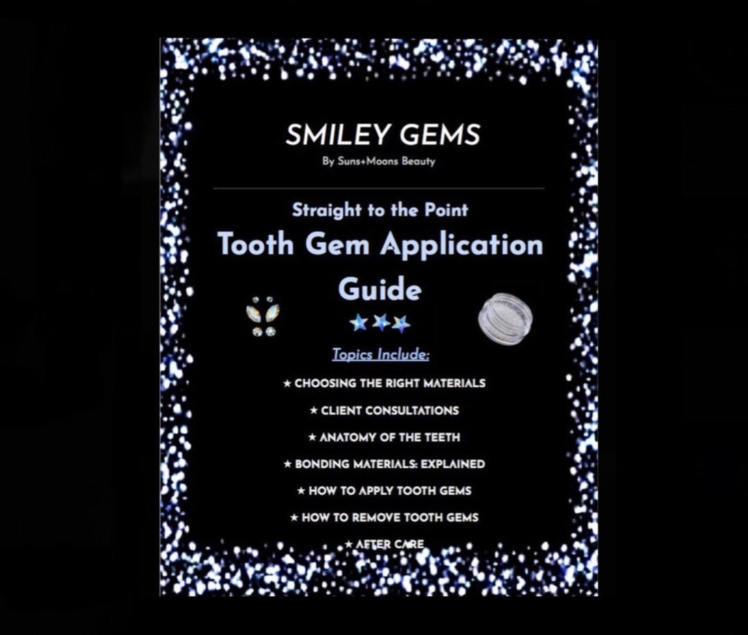 Tooth Gem Application Guide - Etsy