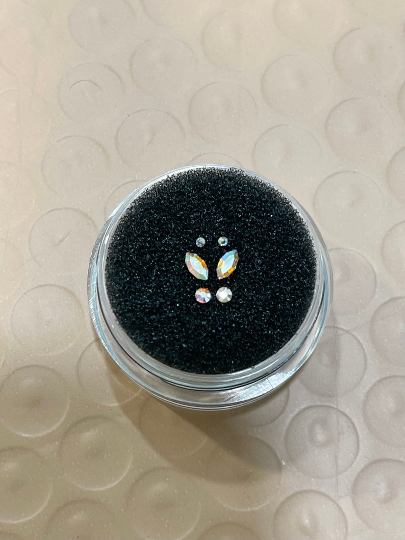 Butterfly Tooth Gems Swarovski | Etsy