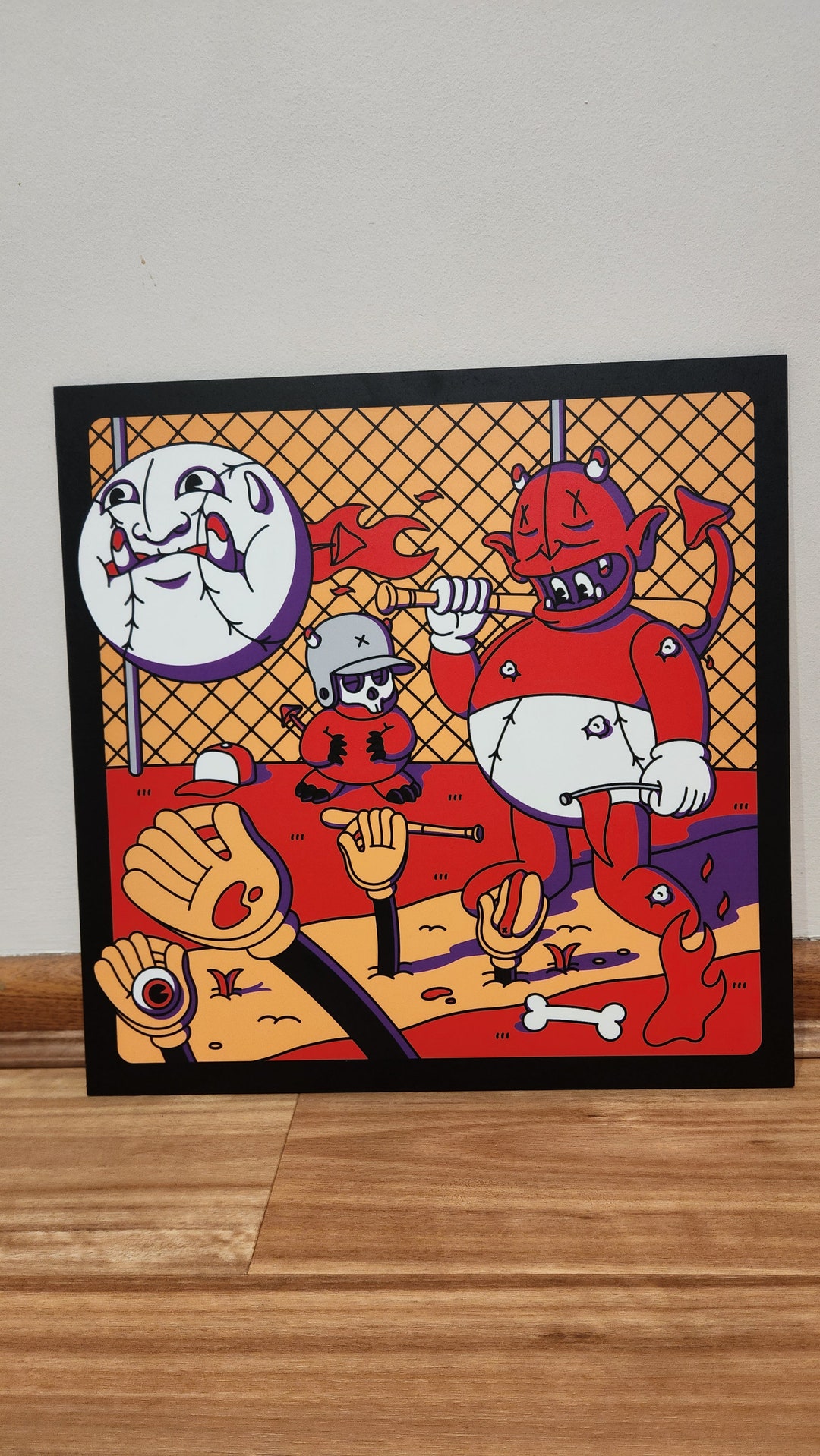 Work is Hell: Mascot (signed Forex Print) - Etsy