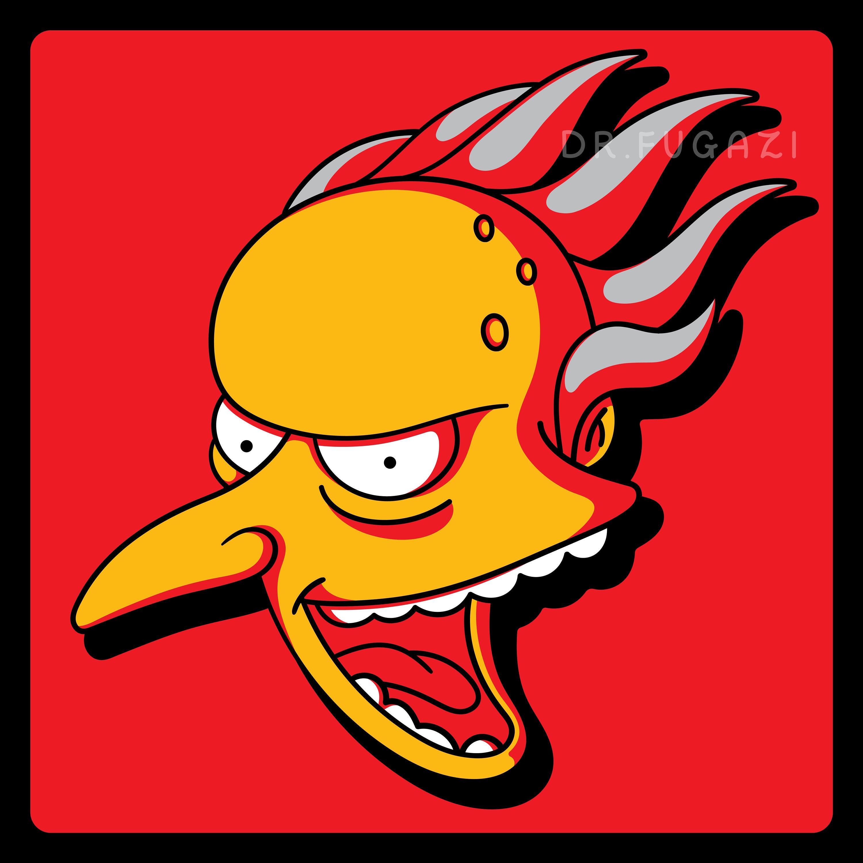 A Simpsons Villain Poster - Etsy