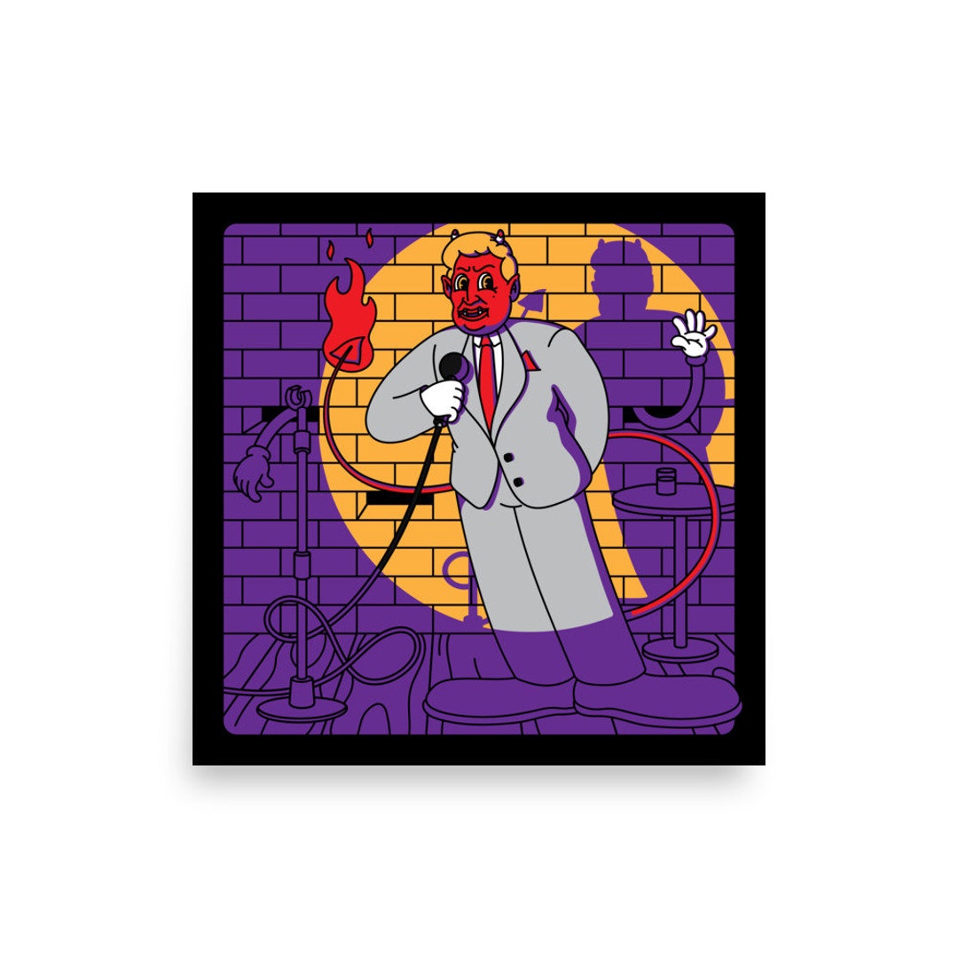 Work is Hell: Comedian Poster - Etsy