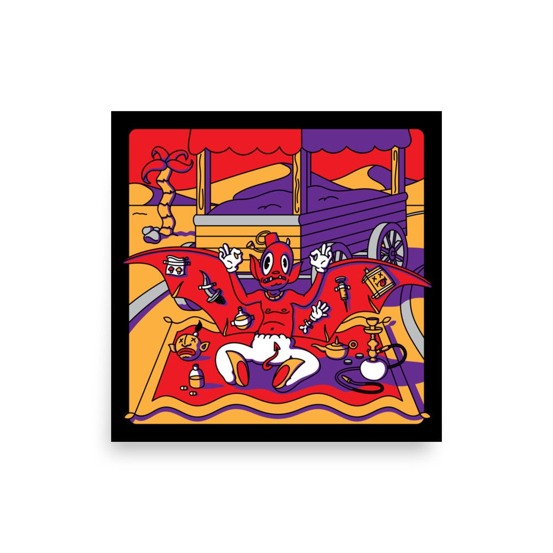 Work is Hell: Merchant Poster - Etsy