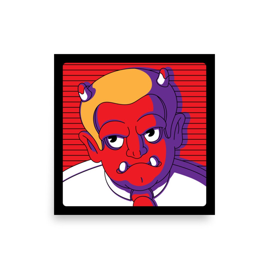 Work is Hell: Disgruntled Employee Poster - Etsy