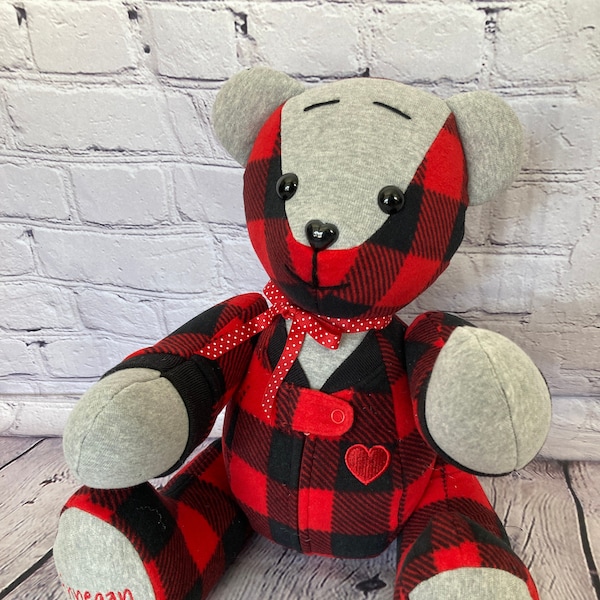 Keepsake Memory Bear - Etsy
