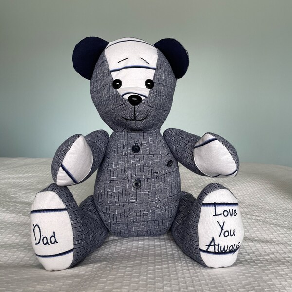Keepsake Memory Bear - Etsy