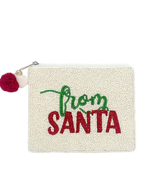 Santa coin purse store