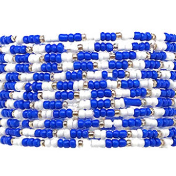Blue White Beads - Etsy