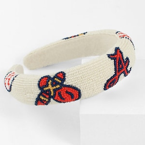 Baseball Theme Beaded Headband - Etsy