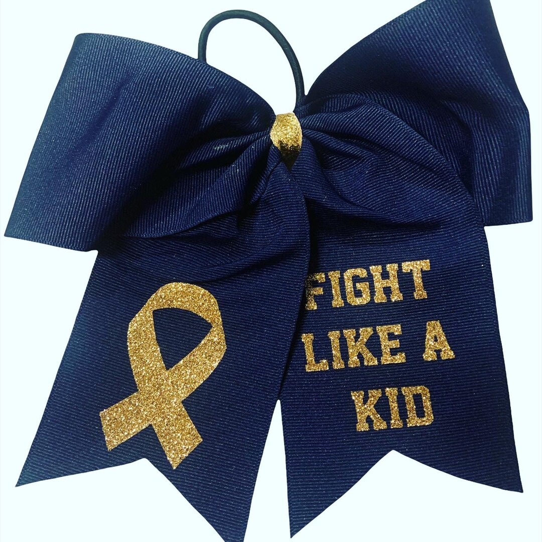 Childhood Cancer Awareness Bows - Etsy