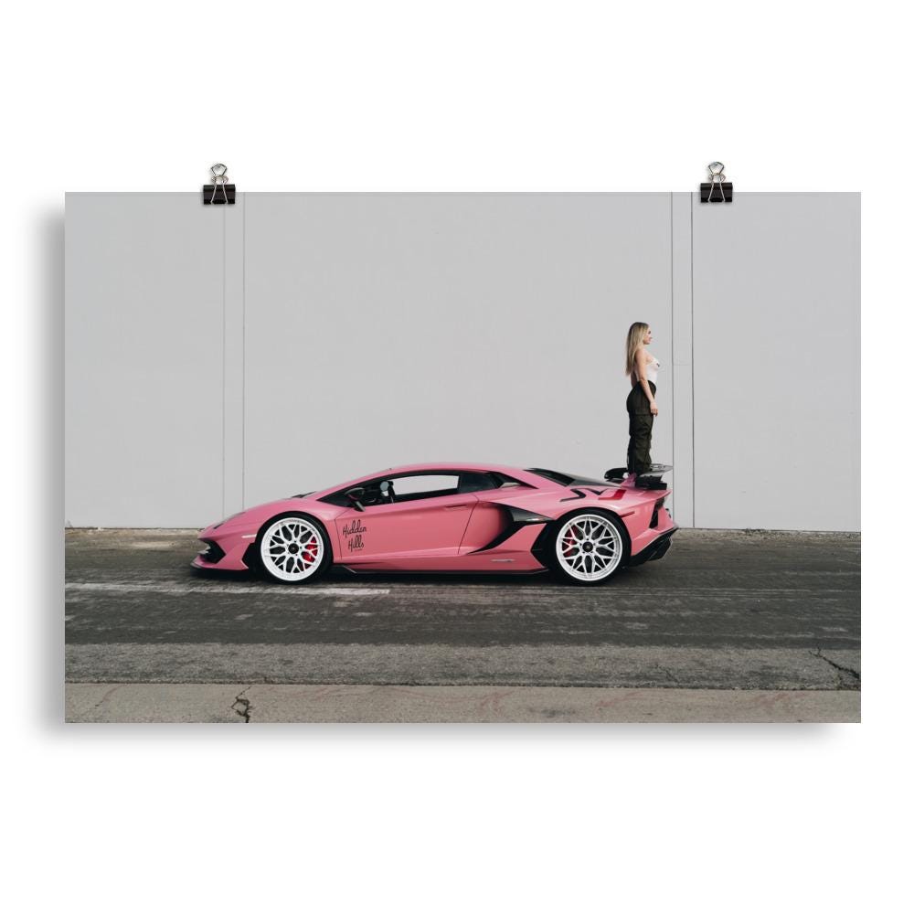 Aventador SVJ Poster - Etsy
