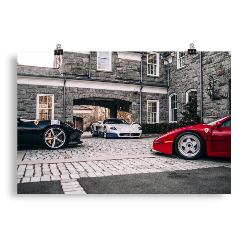 Maserati MC12 Poster - Etsy