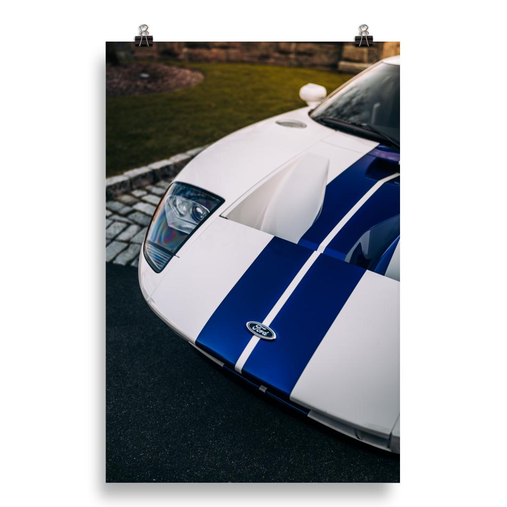 Ford GT Poster - Etsy