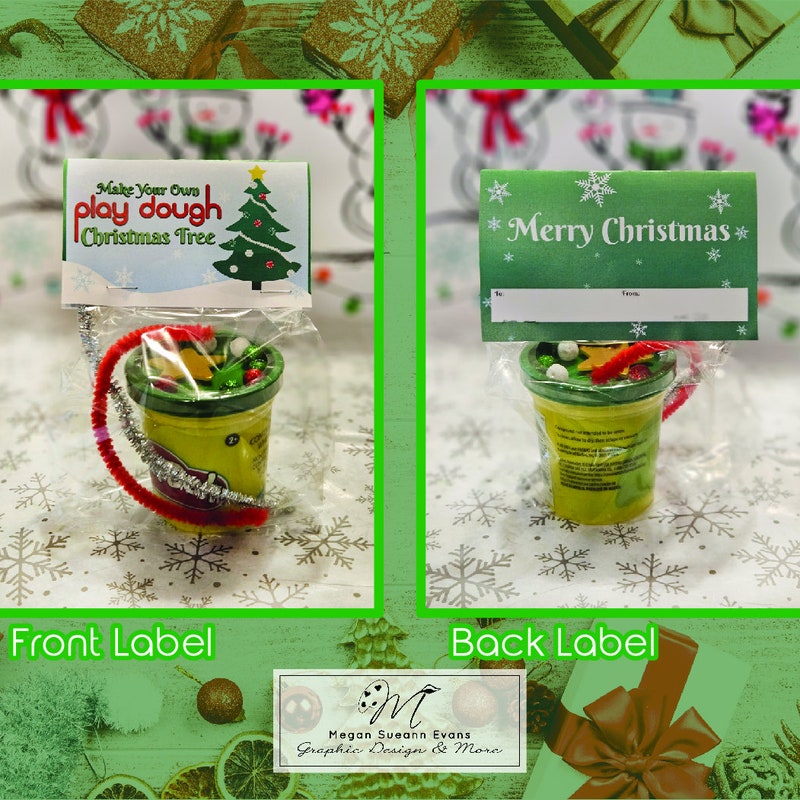 Christmas Tree Label - Etsy