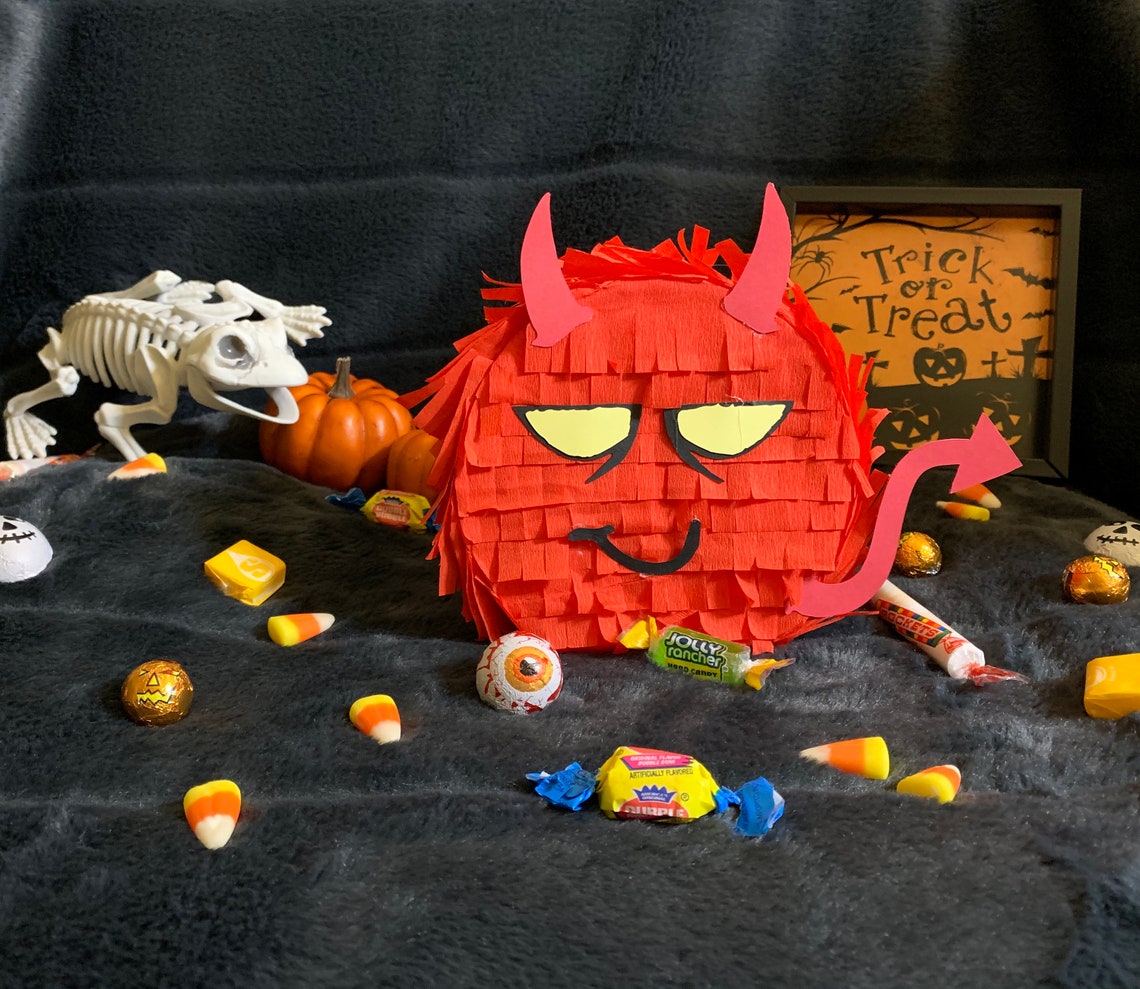 Devil Pull Pinata | Etsy
