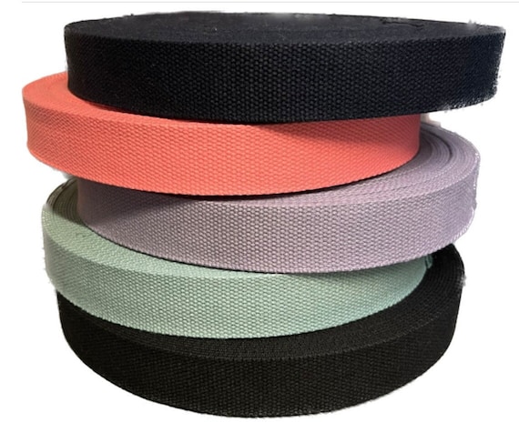 Colored cotton webbing store