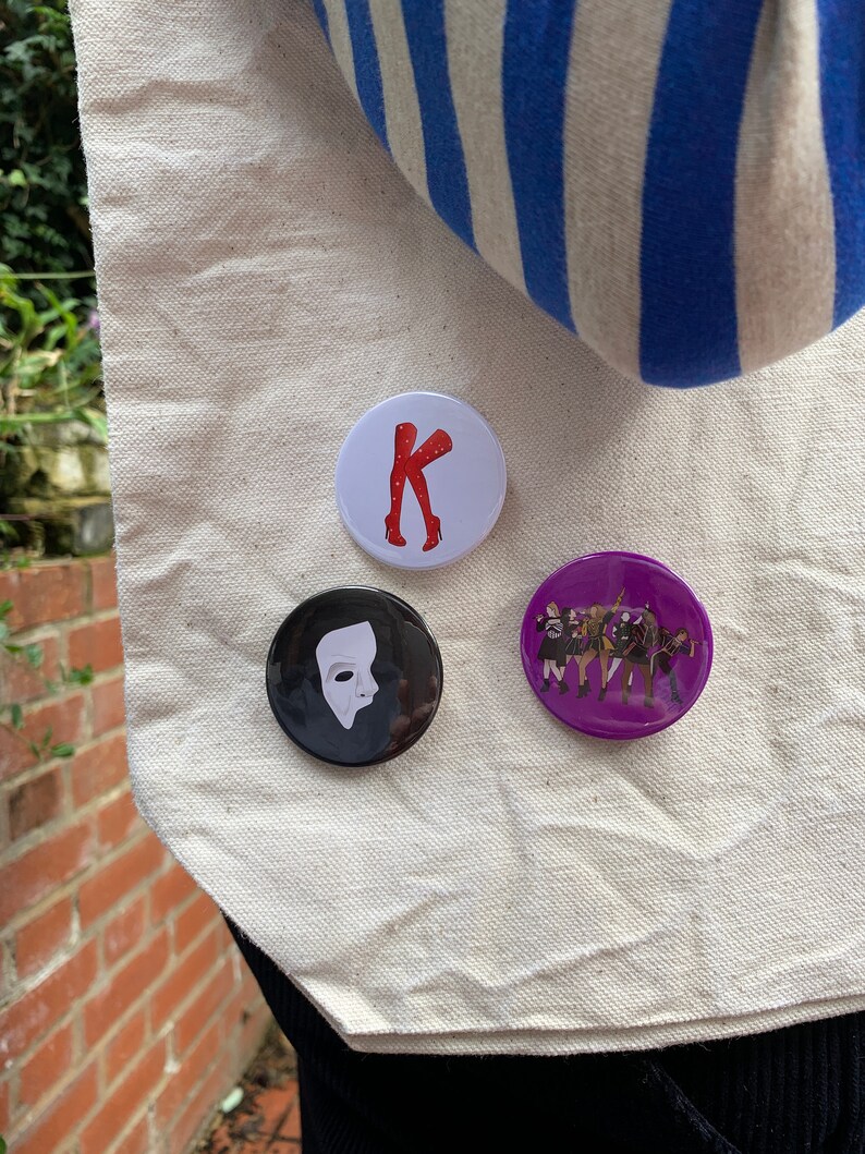 Musical Theatre Badges | Etsy