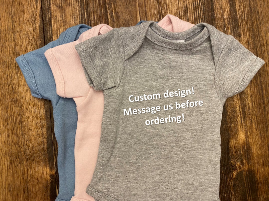 Custom Team Logo Onesie - Choose Your Team! | Newborn Onesie | Multiple ...