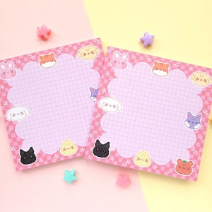 Ateez Pixelteez Memo Pad Ateez Characters Kpop Notepad Atz Merch Atiny ...