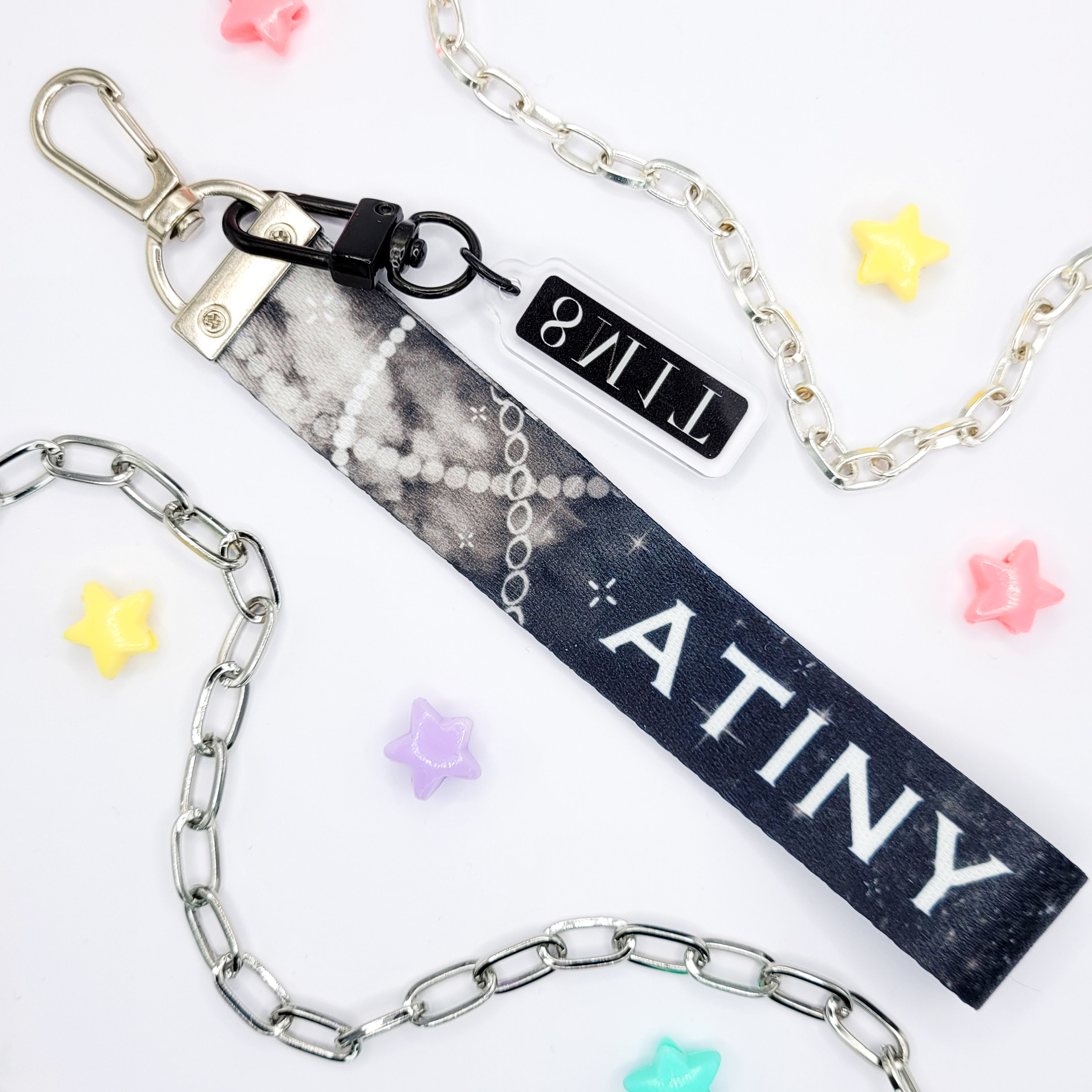 Ateez Lightstick Strap | Ateez Keychain | Atiny Lightiny | Kpop Lanyard ...
