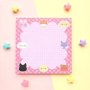 Ateez Pixelteez Memo Pad | Ateez Characters | Kpop Notepad | Atz Merch ...