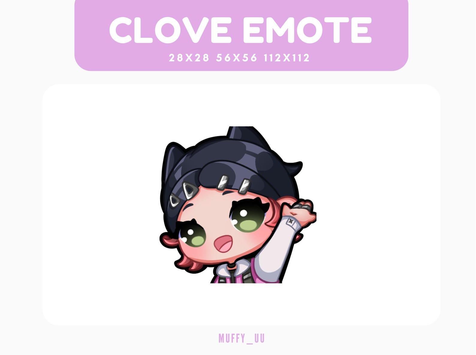 Valorant Clove Emote | for Twitch, Discord, Youtube - Etsy