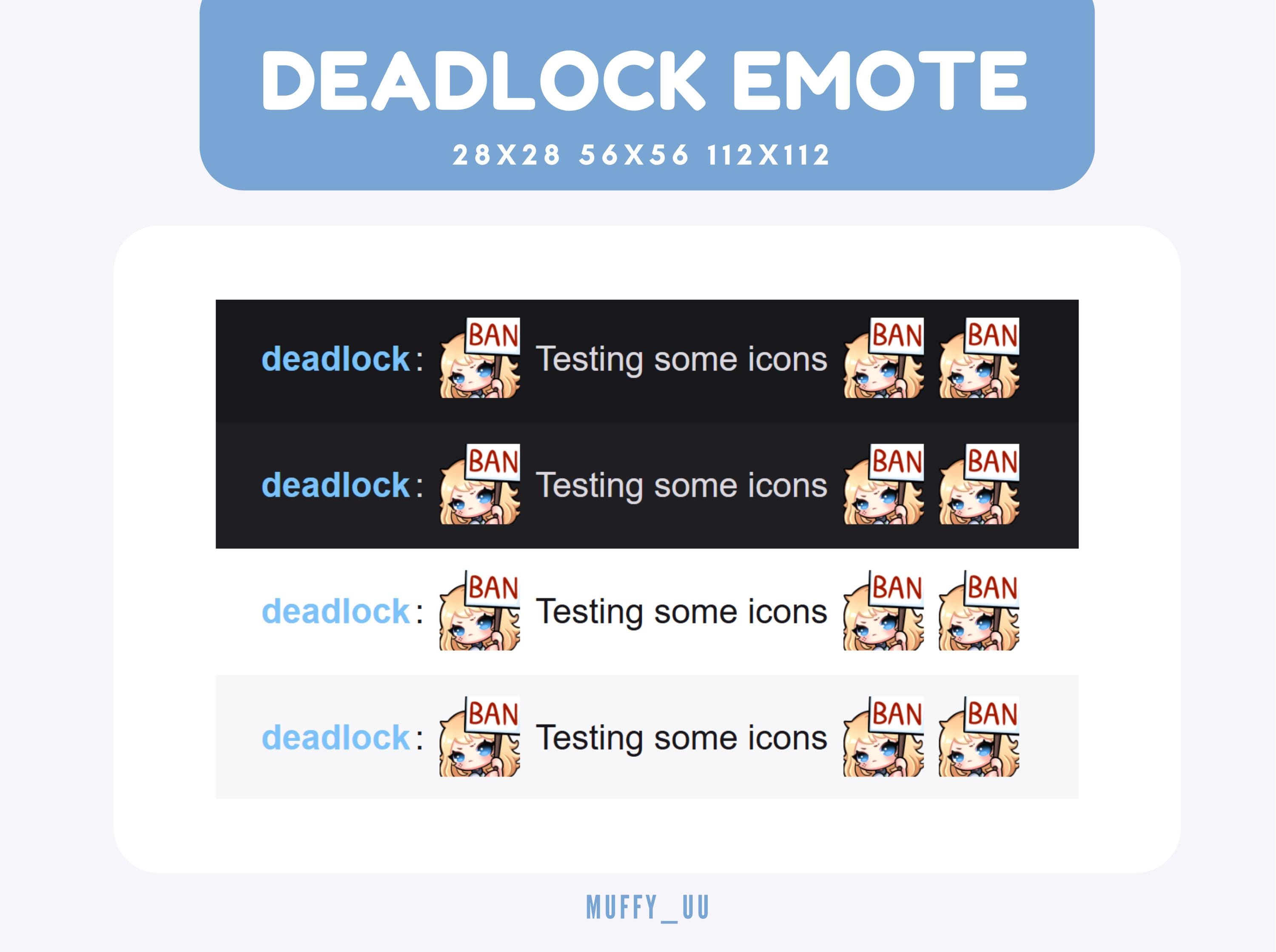 Deadlock / Valorant Emote | for Twitch, Discord, Youtube - Etsy