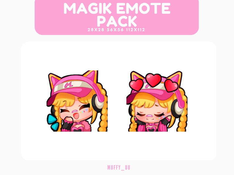 Magik Emote Chibi Pack / Marvel Rivals Emote | for Twitch, Discord ...