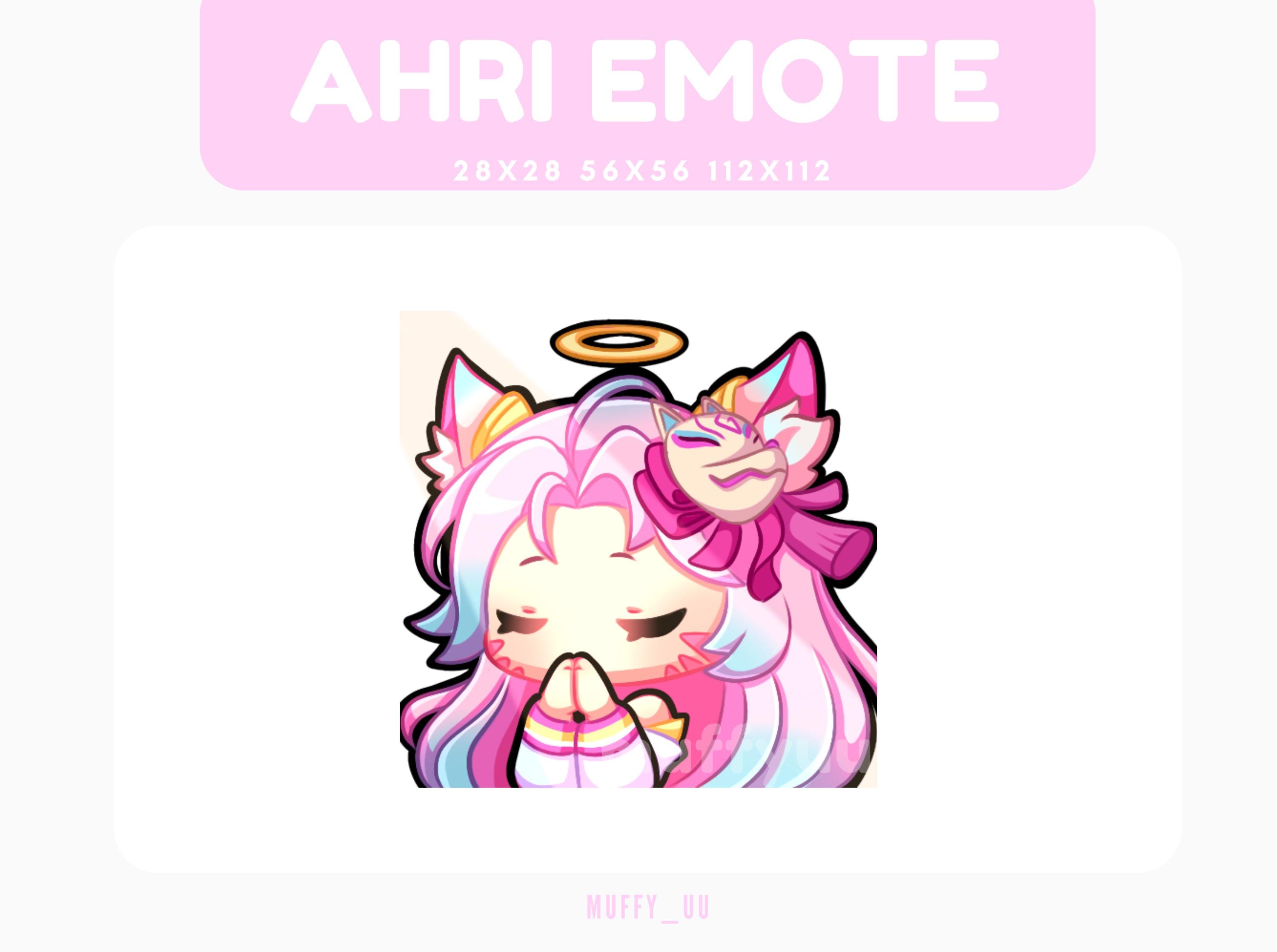Ahri / TFT / League of Legends Emote | for Twitch, Discord, Youtube - Etsy