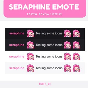 Seraphine / League of Legends Emote | for Twitch, Discord, Youtube - Etsy