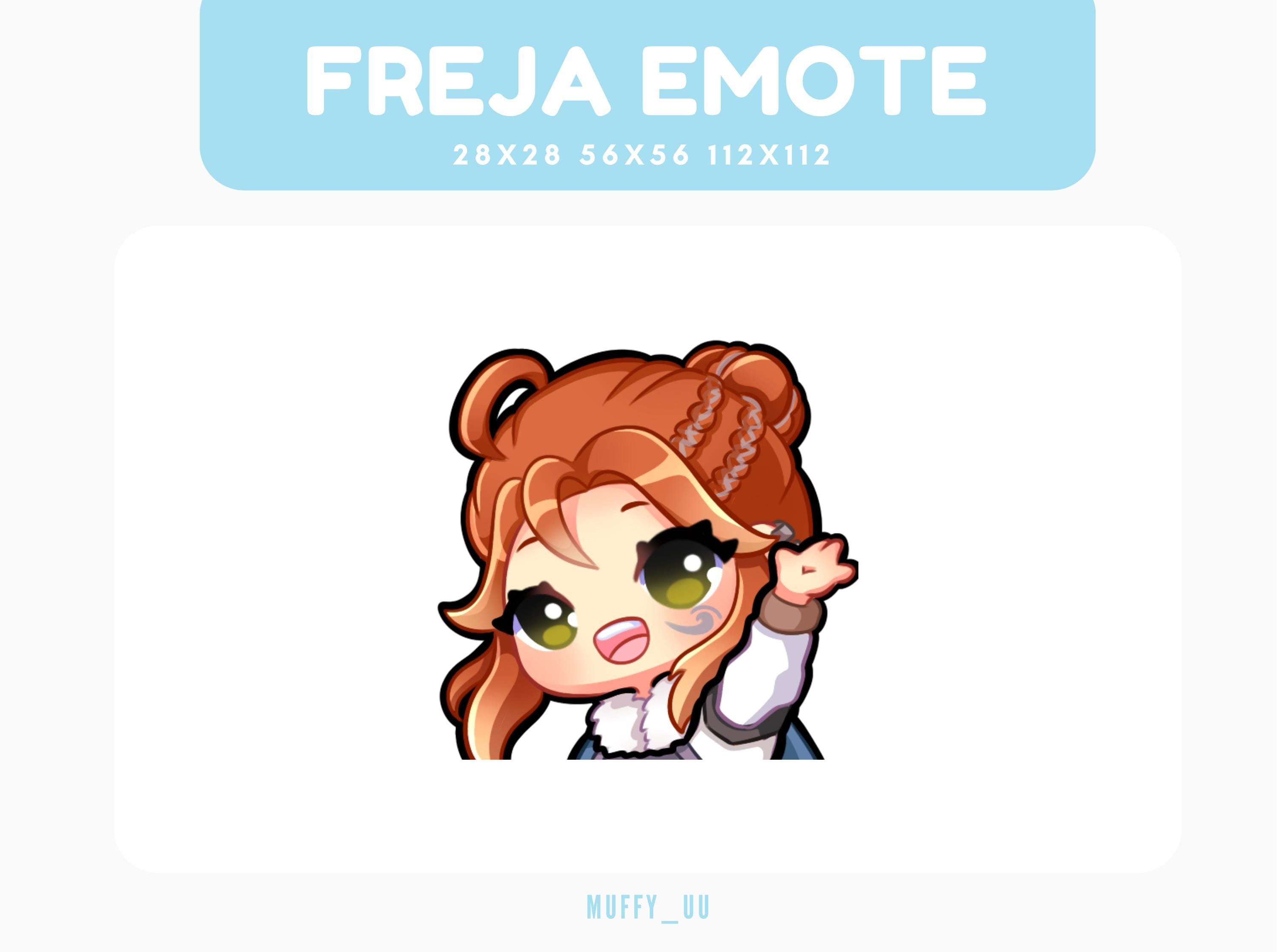 Overwatch Freja Emote | for Twitch, Discord, Youtube - Etsy