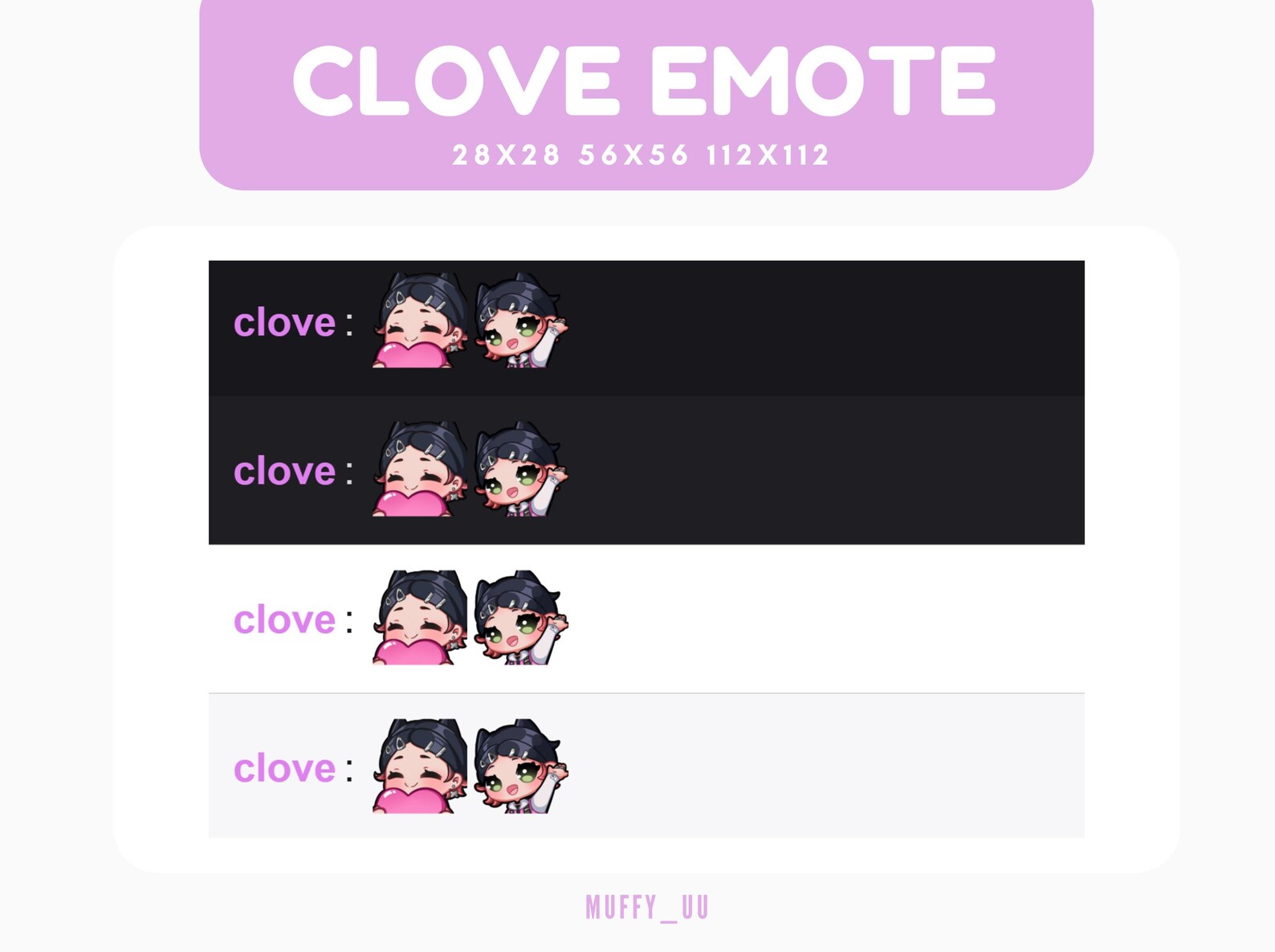 Valorant Clove Emote | for Twitch, Discord, Youtube - Etsy