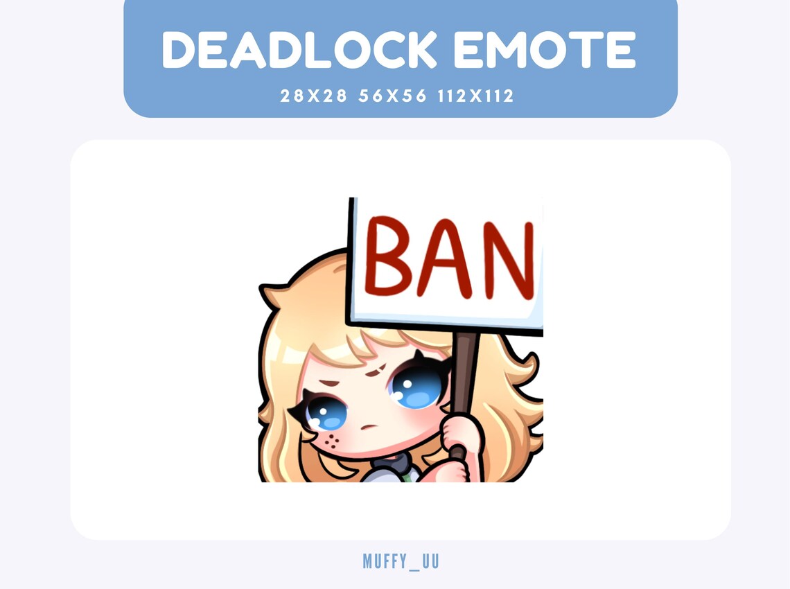 Deadlock / Valorant Emote | for Twitch, Discord, Youtube - Etsy