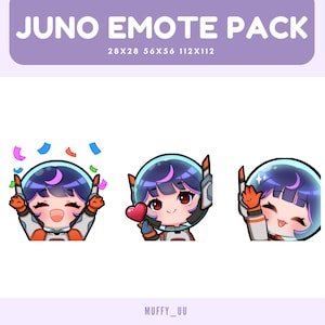Overwatch Pack Juno Chibi Emotes | for Twitch, Discord, Youtube - Etsy
