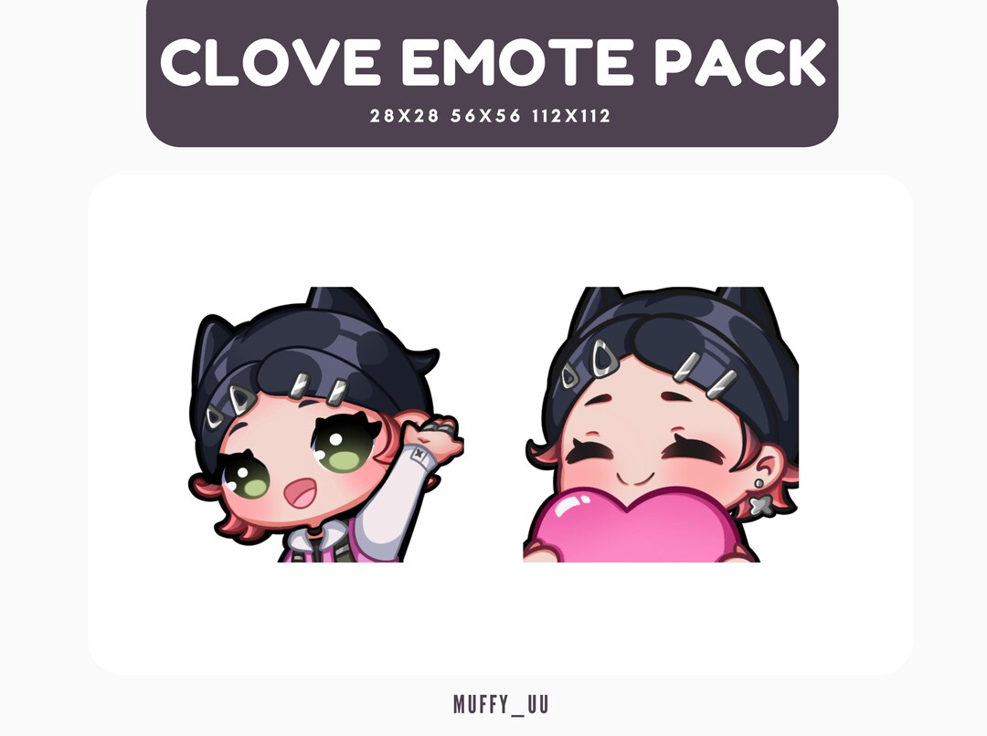 Valorant Clove Emote Pack | for Twitch, Discord, Youtube - Etsy