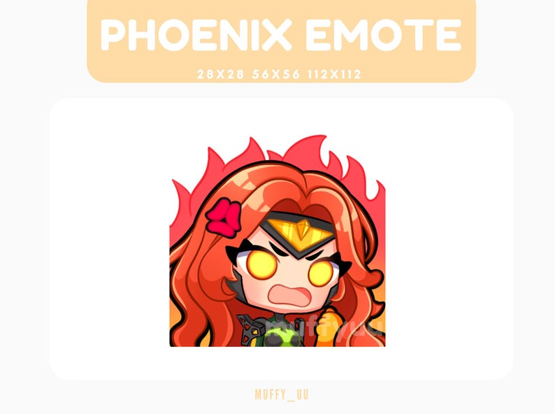 Marvel Rivals Phoenix Rage Emote | for Twitch, Discord, Youtube - Etsy