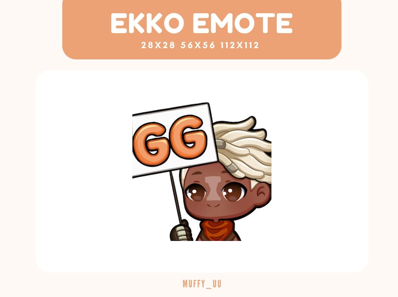 Ekko Arcane / League of Legends Emote | for Twitch, Discord, Youtube - Etsy