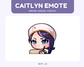 Arcane Emote Pack Vi / Cait / Jinx / Ekko / League of Legends Emote ...