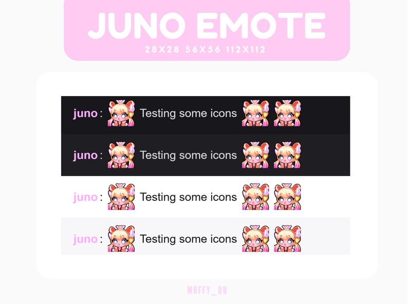 Overwatch 2 Dokiwatch Juno Emote | for Twitch, Discord, Youtube - Etsy