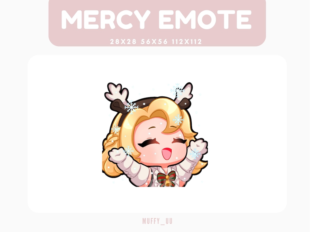 Emote Jingle Belle Mercy de Overwatch | Para Twitch, Discord y YouTube ...