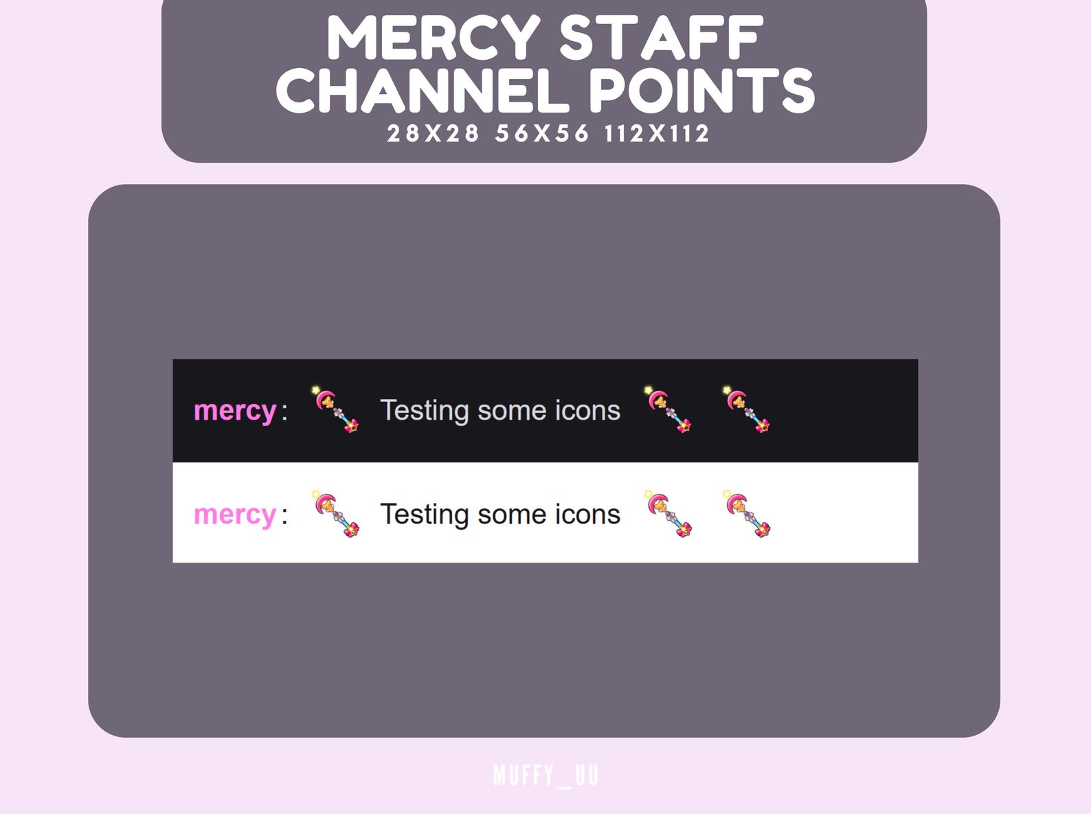 Mercy Mythic Staff Channel Points Overwatch 2 Dokiwatch | for Twitch ...