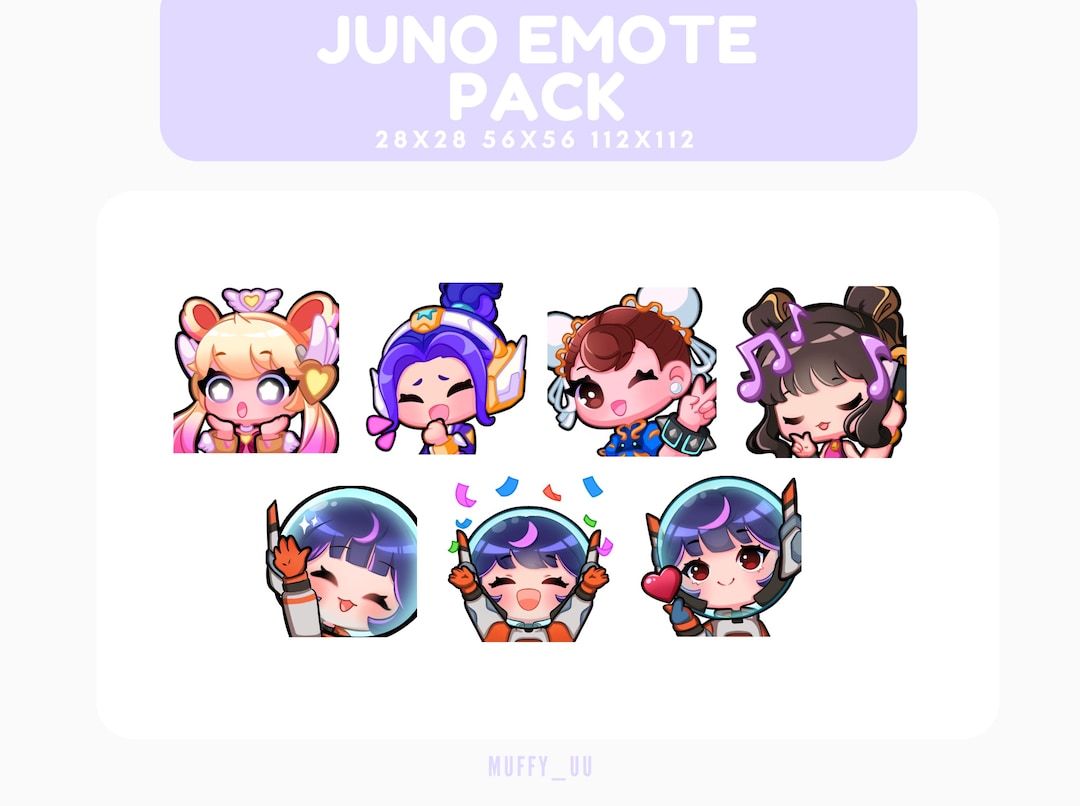 Overwatch Juno Emote Pack | for Twitch, Discord, Youtube - Etsy