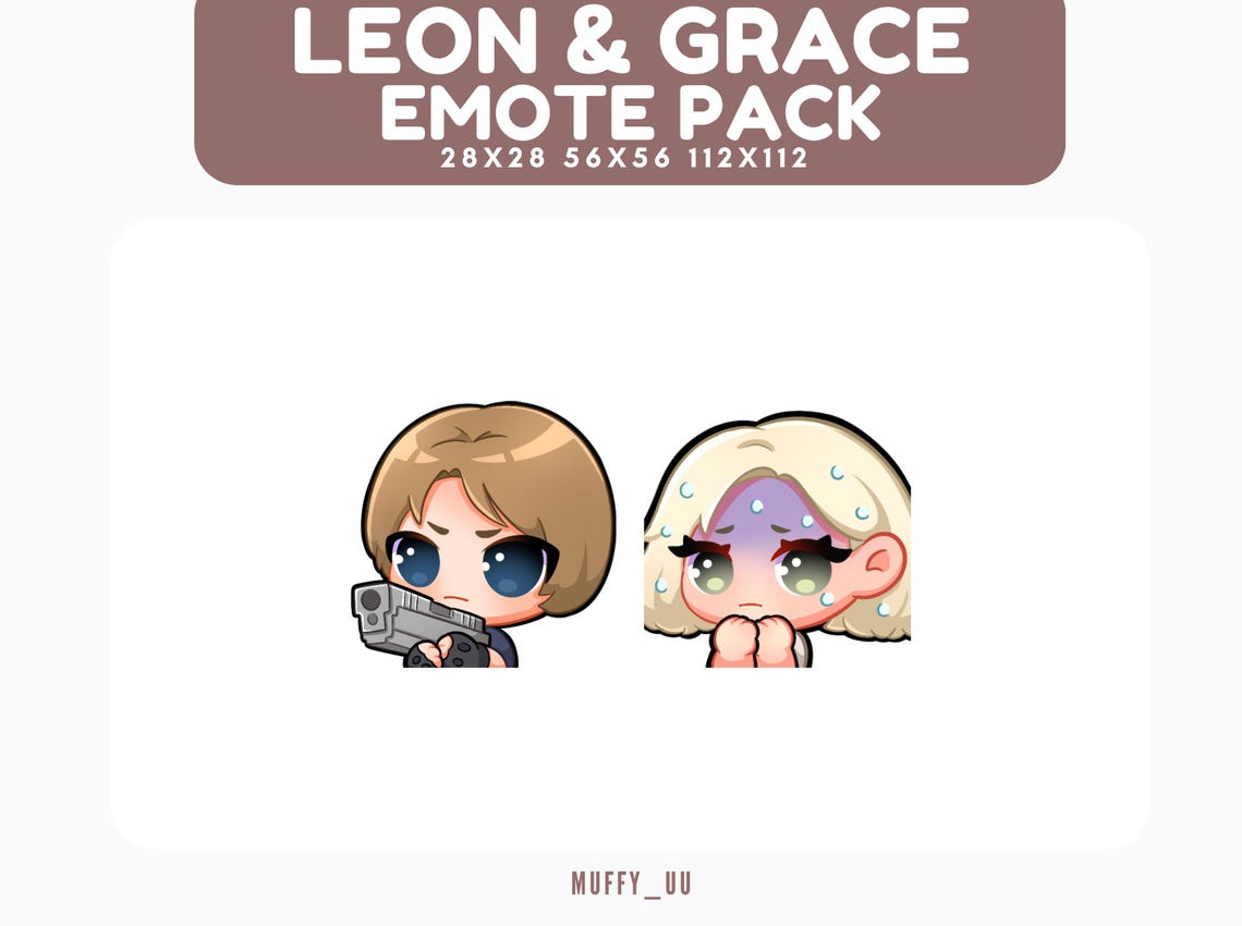 Leon S. Kennedy y Grace Ashcroft / Emote de Resident Evil Requiem ...